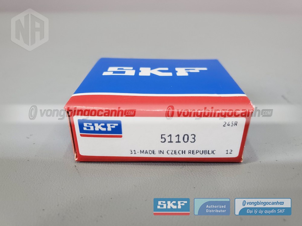 Vòng bi 51103, Vòng bi chặn SKF, Vòng bi Ngọc Anh, Đại lý ủy quyền SKF