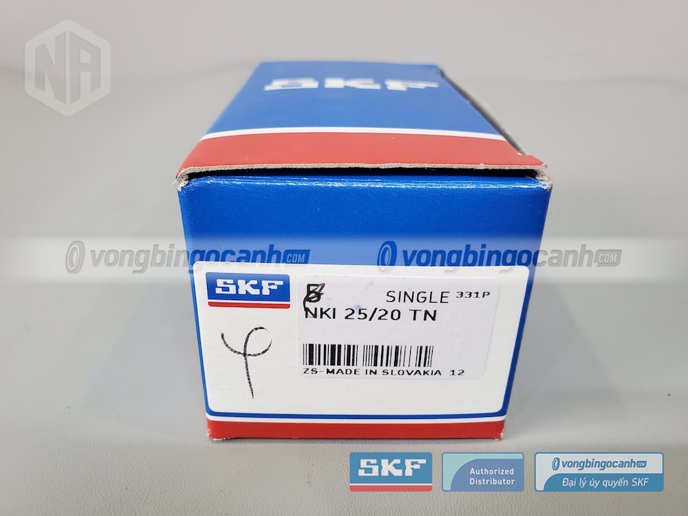 Vòng bi NKI 25/20 TN SKF, Vòng bi bạc đạn kim SKF, Đại lý ủy quyền SKF