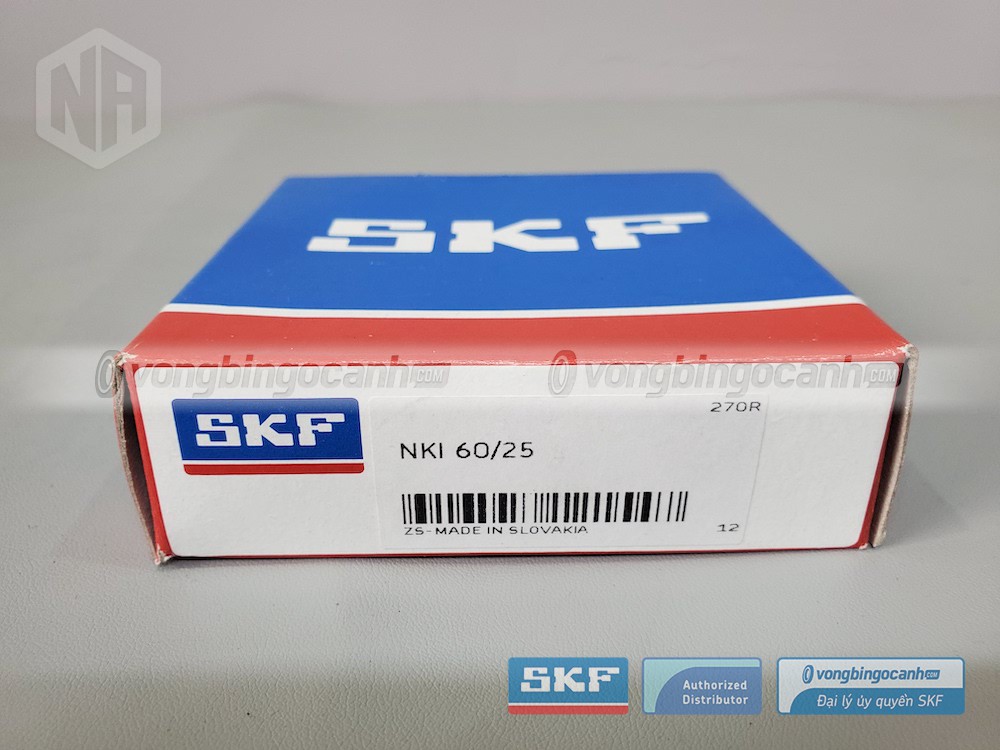 Vòng bi NKI 60/25 SKF, Vòng bi bạc đạn kim SKF, Đại lý ủy quyền SKF