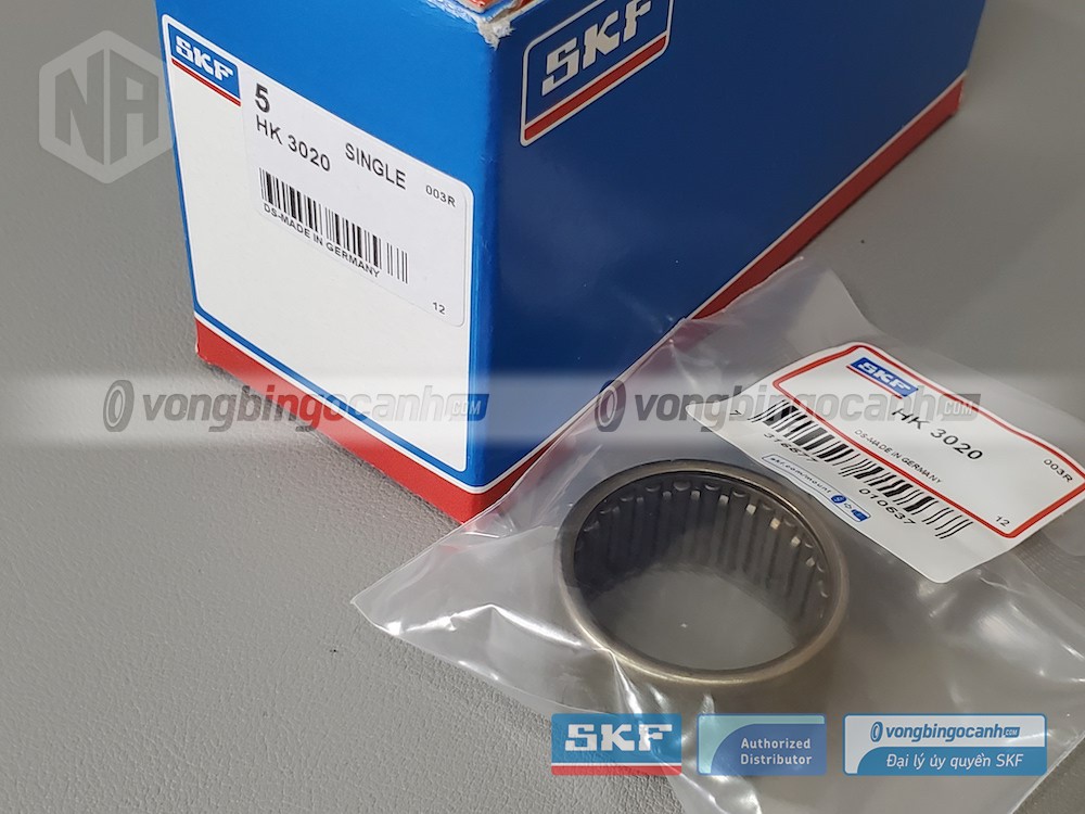 Vòng bi HK 3020 SKF, Vòng bi bạc đạn kim SKF, Đại lý ủy quyền SKF