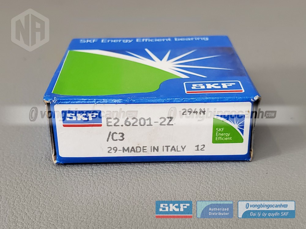 Vòng bi E2.6201-2Z/C3, Vòng bi tiết kiệm nặng lượng E2 SKF