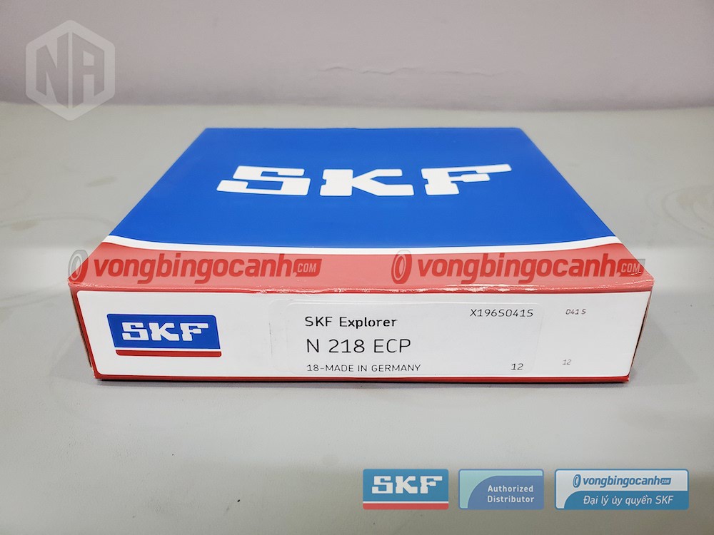 Vòng bi N 218 ECP, Vòng bi đũa đỡ SKF, Đại lý ủy quyền SKF