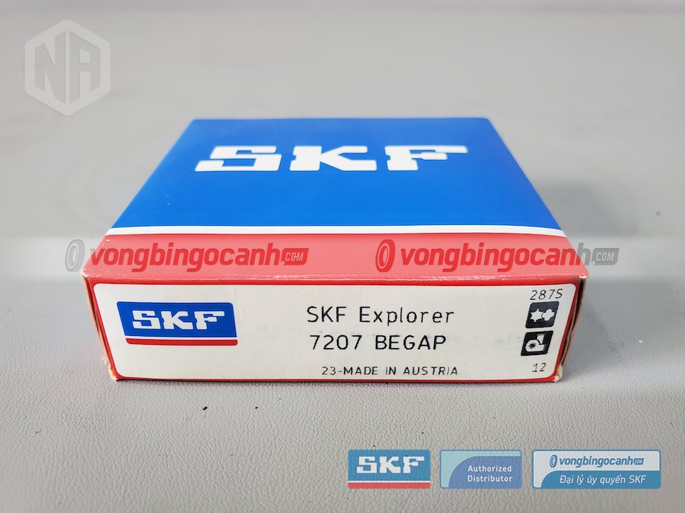 Vòng bi 7207 BEGAP, Vòng bi đỡ chặn SKF, Đại lý ủy quyền SKF