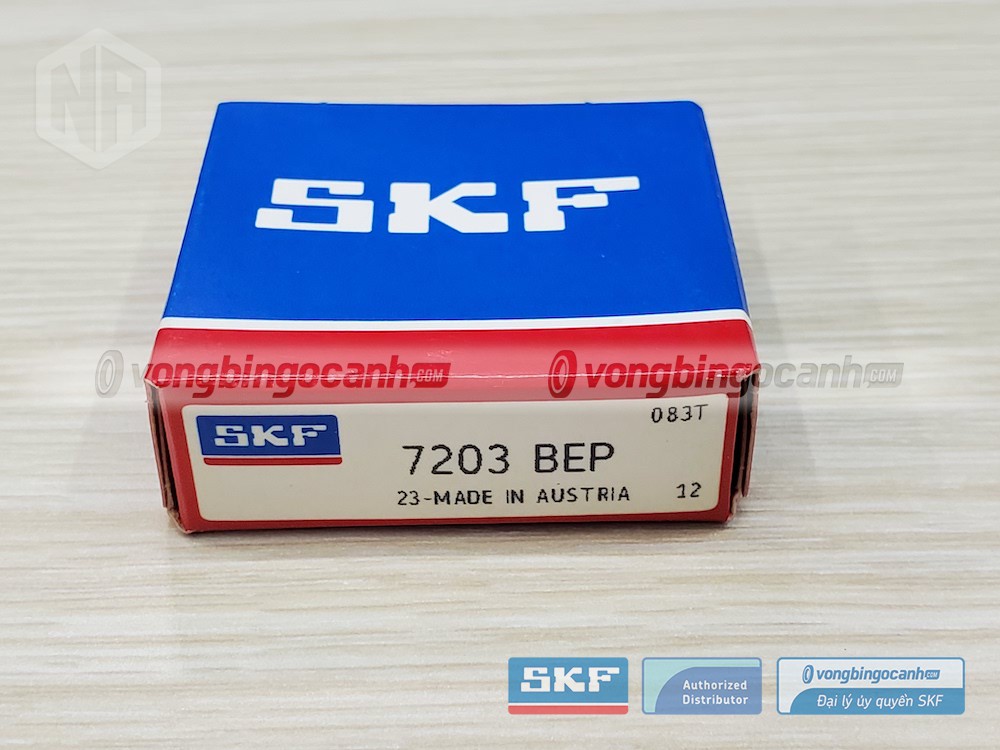 Vòng bi 7203, Vòng bi đỡ chặn SKF, Vòng bi Ngọc Anh, Đại lý ủy quyền SKF