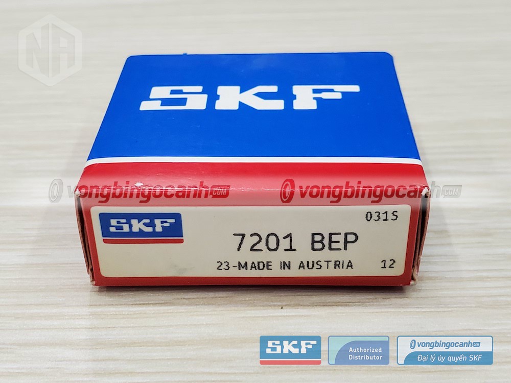 Vòng bi 7201, Vòng bi đỡ chặn SKF, Vòng bi Ngọc Anh, Đại lý SKF