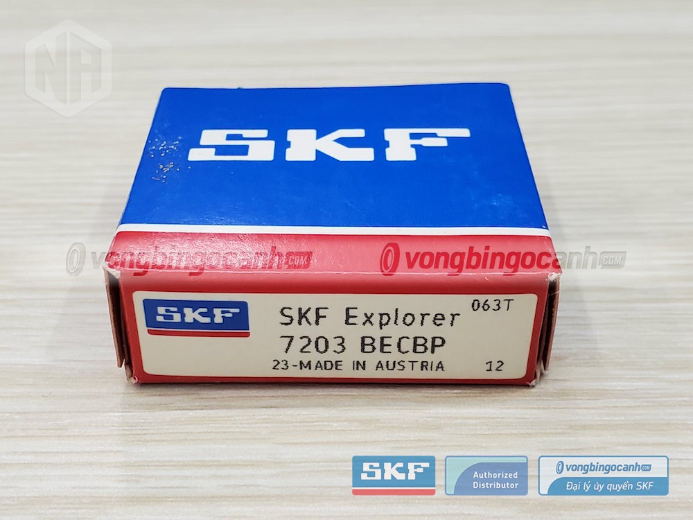 Vòng bi 7203 BECBP, Vòng bi đỡ chặn SKF, Đại lý SKF