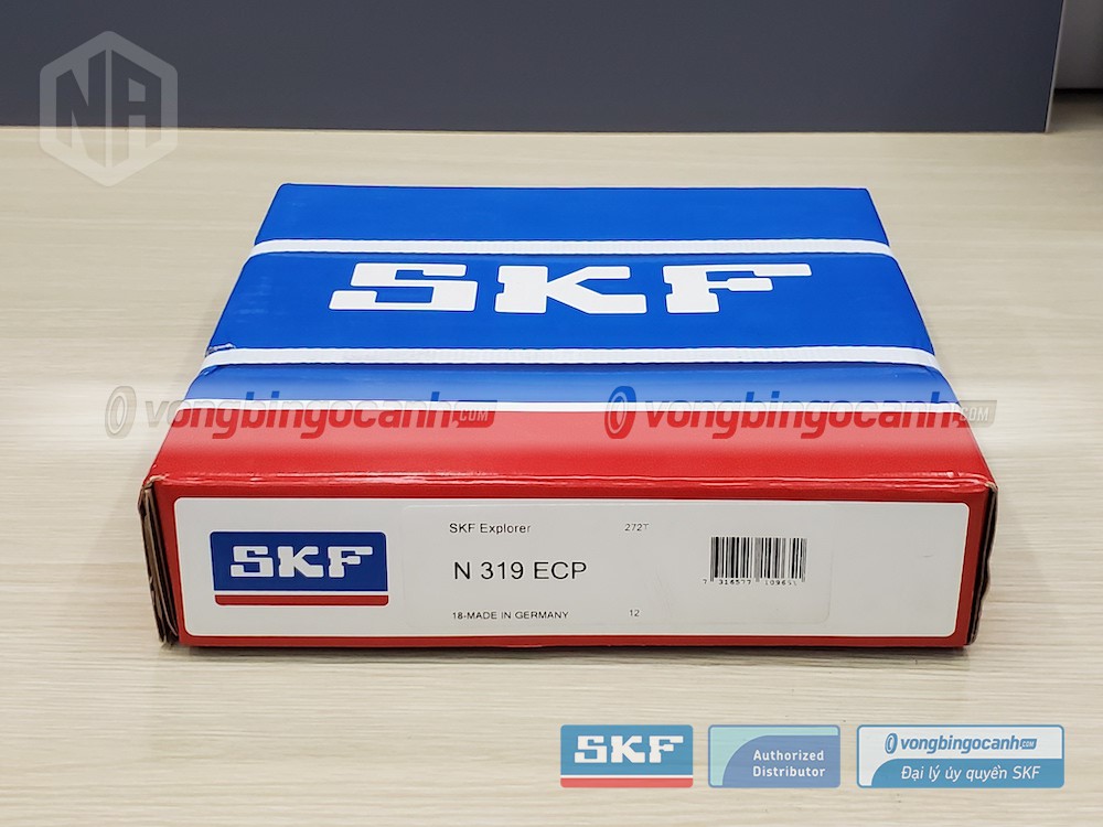 Vòng bi N 319 ECP, Vòng bi đũa đỡ SKF, Đại lý SKF