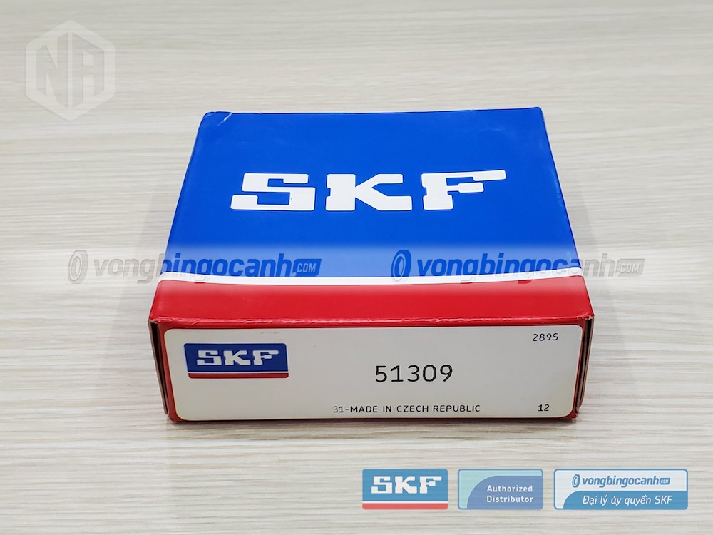 Vòng bi 51309, Vòng bi chặn SKF, Vòng bi Ngọc Anh, Đại lý SKF
