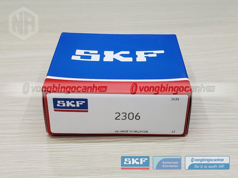 Vòng bi 2306, Vòng bi đỡ tự lựa SKF, Đại lý SKF
