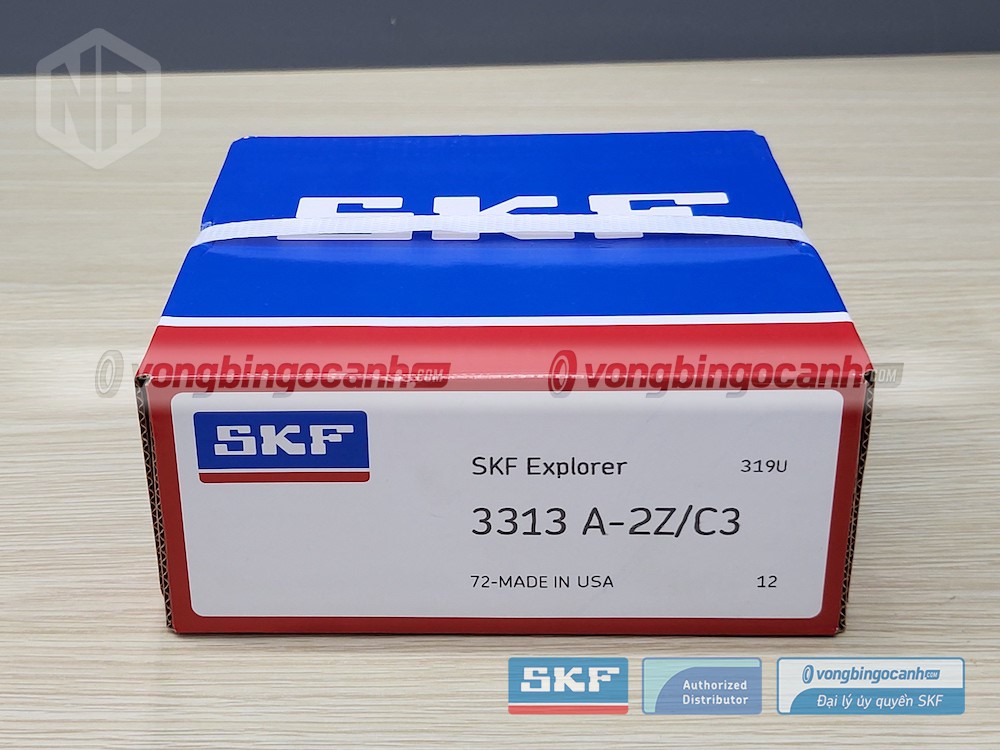 Vòng bi 3313 A-2Z/C3, Vòng bi tiếp xúc góc 2 dãy SKF chính hãng