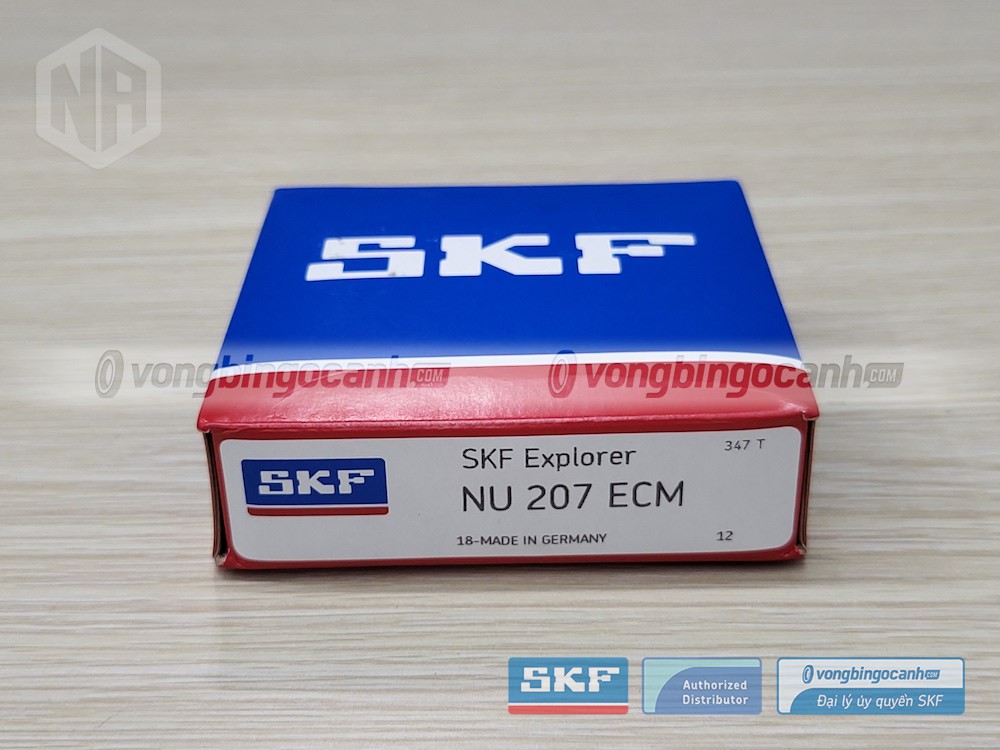 Vòng bi NU 207 ECM, Vòng bi đũa đỡ SKF, Đại lý SKF