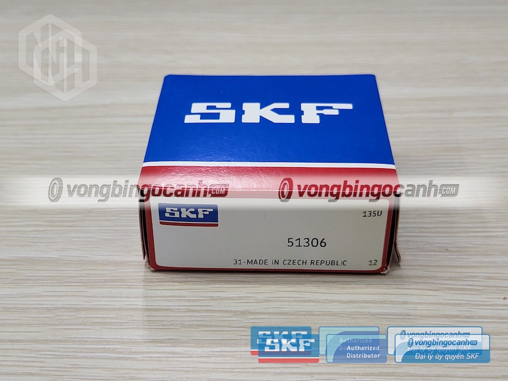Vòng bi 51306, Vòng bi chặn SKF, Vòng bi Ngọc Anh, Đại lý ủy quyền SKF